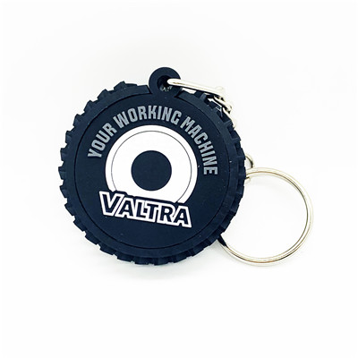 Custom 3d Logo tyre shaped pvc keychain | keychain manufacturers