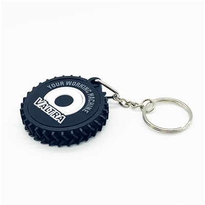 Custom 3d Logo tyre shaped pvc keychain | keychain manufacturers