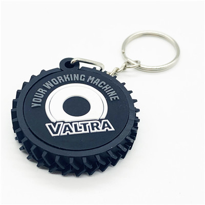 Custom 3d Logo tyre shaped pvc keychain | keychain manufacturers